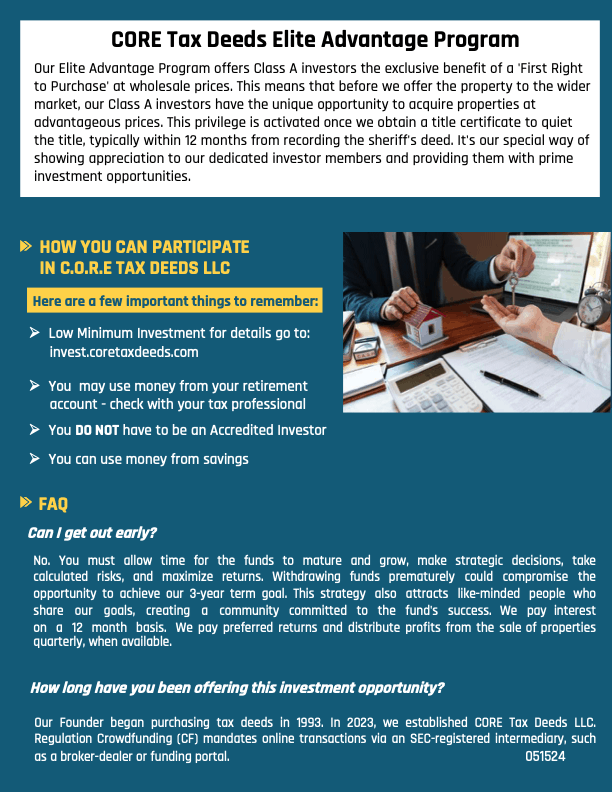 Home | Core Tax Deeds LLC